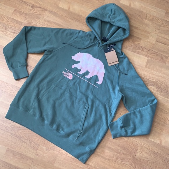 The North Face | Tops | Nwt The North Face Bearscape 2 Pullover Hoodie ...